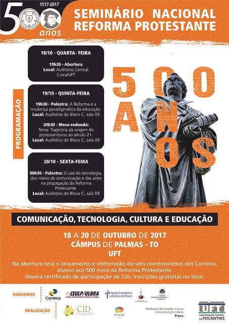 Júnior Geo reforça evento acadêmico sobre as influências da Reforma ... Júnior Geo reforça evento acadêmico sobre as influências da Reforma ...